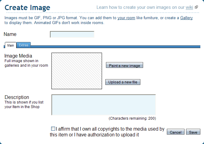 Upload - Whirled Club Wiki