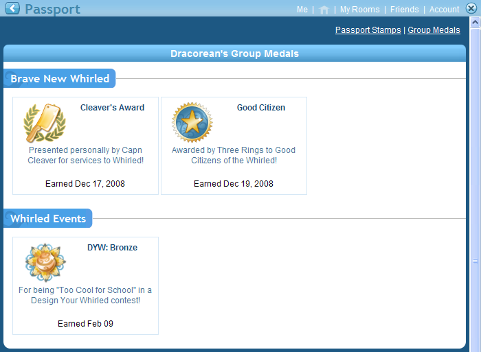 Medal - Whirled Club Wiki