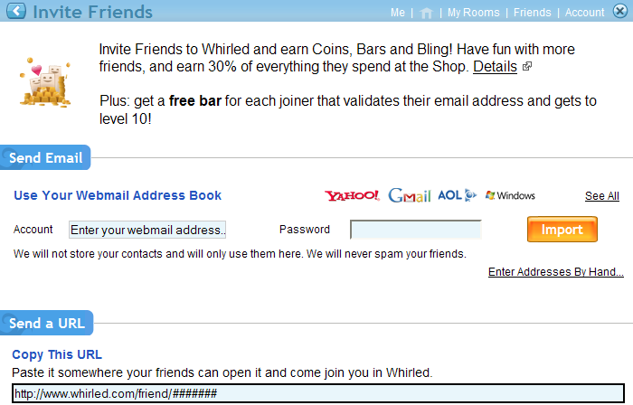 Share - Whirled Club Wiki